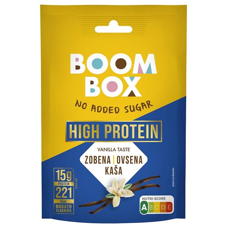 Boom Box kaša ovsena protein vanila 60g boom box