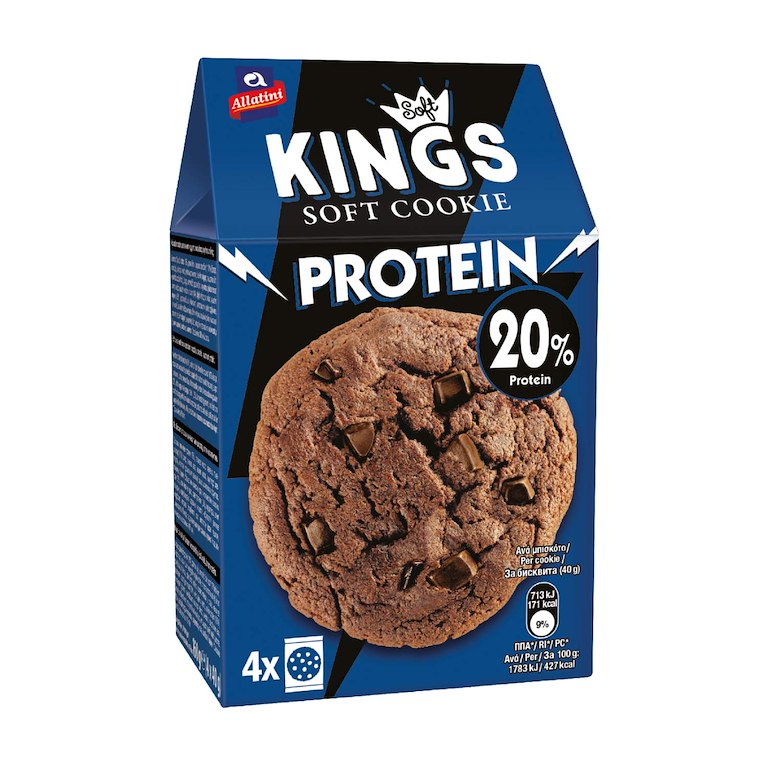 Elbisco keks soft kings protein 160g elbisco