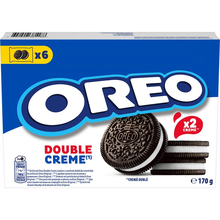 Oreo keks double stuff 170g oreo