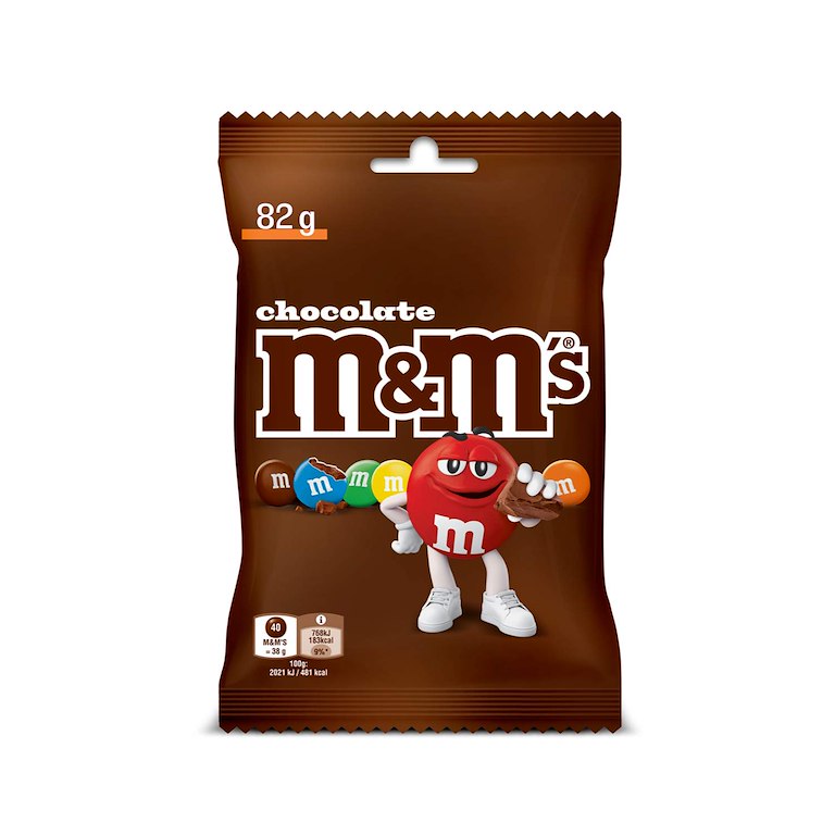 M&M bombone kikiriki 82g m&m