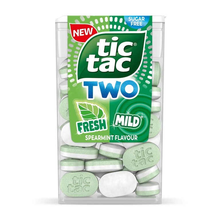 Tic Tac bombone two spearmint fresh&mild 38.5g tic tac
