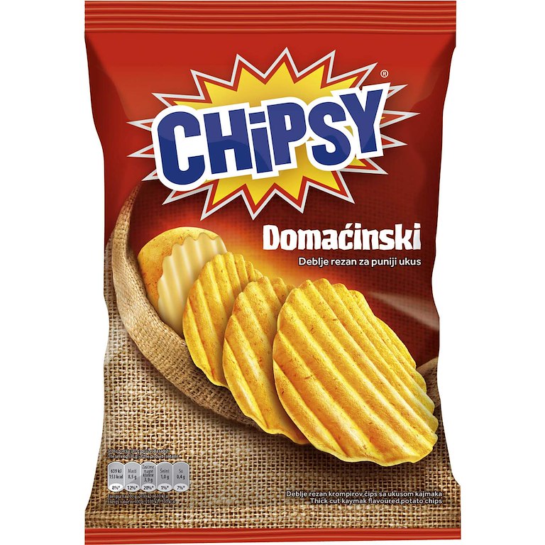 Marbo Chipsy čips domaćinski 60g