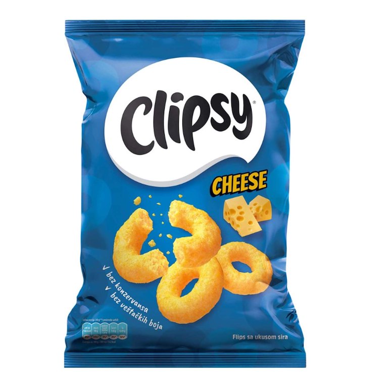 Chipsy flips cheese 85g chipsy
