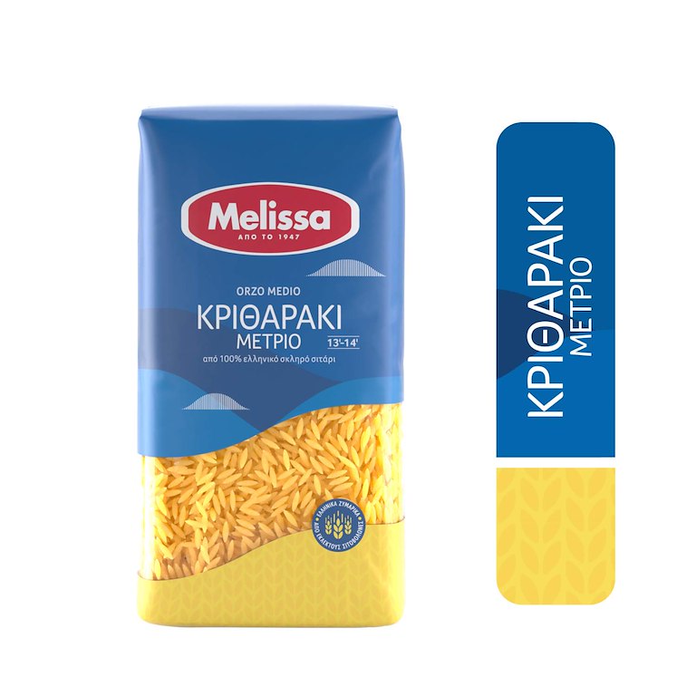 Melissa testenina orzo medium 500g melissa