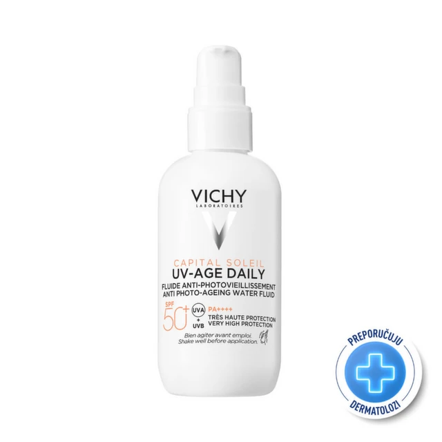 Vichy Capital Soleil UV Age Daily SPF 50+ Jumbo, 80 ml