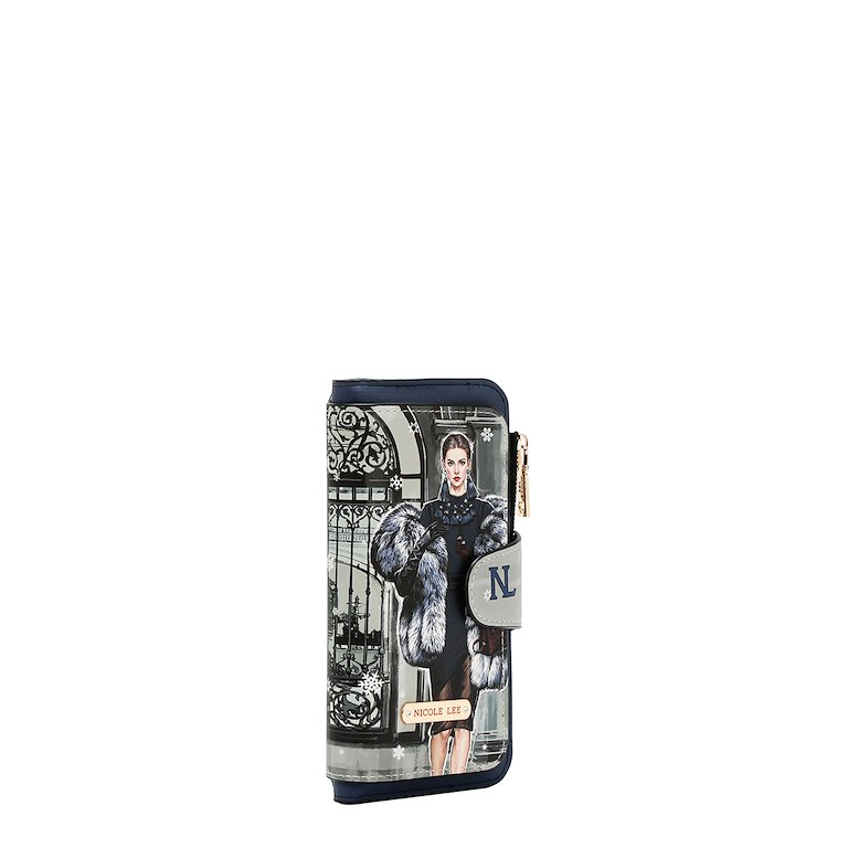 NOVČANIK KOPČA NICOLE LEE PRT7703 MODA SNOWFLAKE