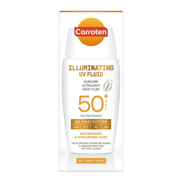 Carroten krema za lice sun spf50 40ml carroten