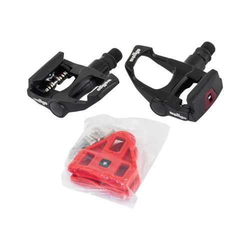 Pedala wellgo road alu crna look compatible w40 tw