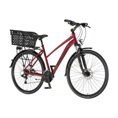 Bicikl Tour Visitor Bold 28" Alu 20" Disk Hidraulika 21 Brzina 155-178cm (S/M) Crveni