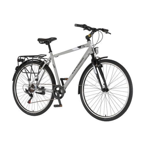 Bicikl Tour Explorer Axys 28" Alu 21" V-Brake 6 Brzina 167-192cm (L/Xl) Sivi
