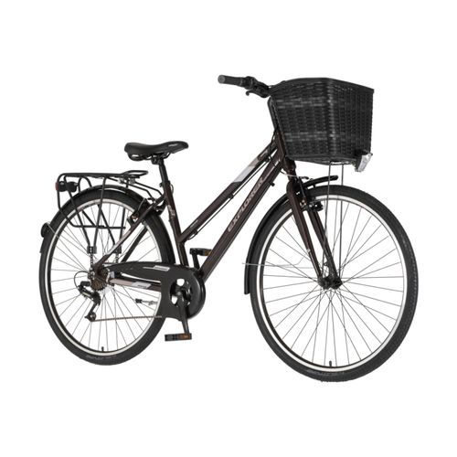 Bicikl Tour Explorer Axys Lady 28" Alu 18" V-Brake 6 Brzina 155-178cm (S/M) Braon Crni