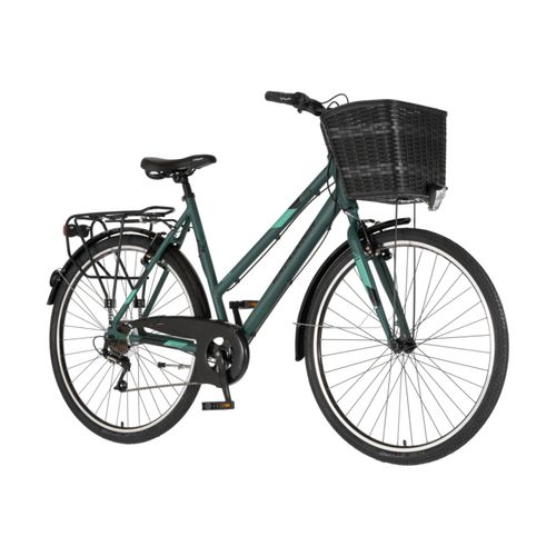 Bicikl Tour Explorer Axys Lady 28" Alu 21" V-Brake 6 Brzina 167-192cm (L/Xl) Zeleni