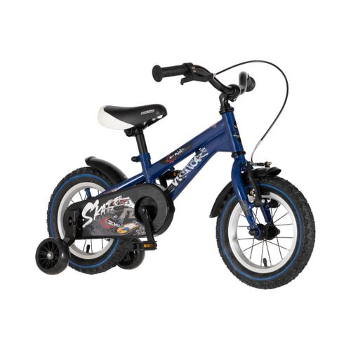 Bicikl Kids Visitor Beatskate 12" 8" V-Brake Kontra 95-115cm (12") Sivi Perla