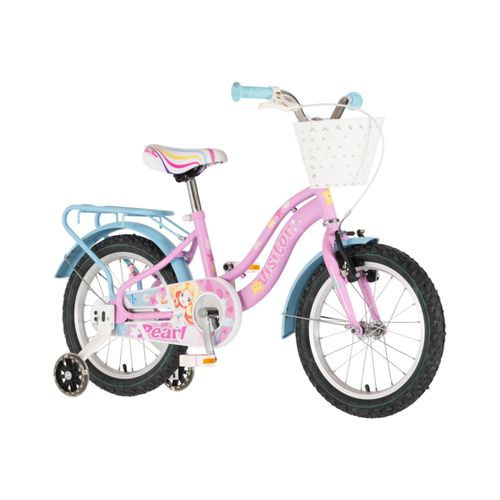 Bicikl Kids Visitor Pearl 16" 9" V-Brake Kontra 105-125cm (16") Roze