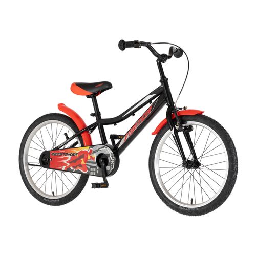 Bicikl Kids Visitor Redstriker 20" 10" V-Brake Kontra 115-135cm (20") Crno Crveni