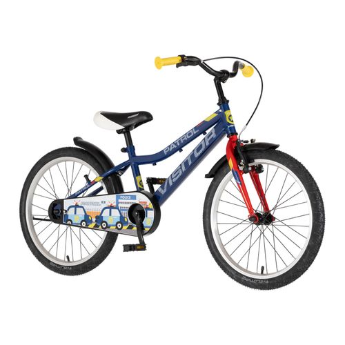 Bicikl Kids Visitor Patrol 20" 10" V-Brake Kontra 95-115cm (12") Plavi Perla
