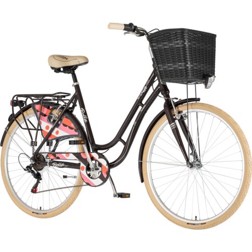 Bicikl Fashion Visitor Bella Alu 28" Alu 21" V-Brake 6 Brzina 155-178cm (S/M) Braon Perla Uv Sjaj