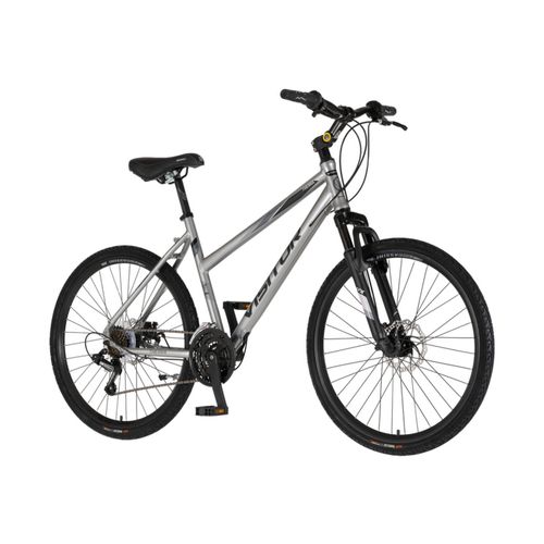 Bicikl MTB Visitor Crx D2 26" Amortizer Alu 19" Disk Dupli 21 Brzina 155-178cm (S/M) Srebrni