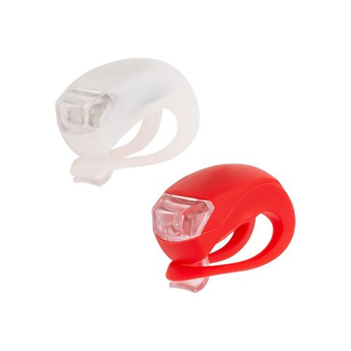Treptač silicone prednji + zadnji sa dve super svetle diode
