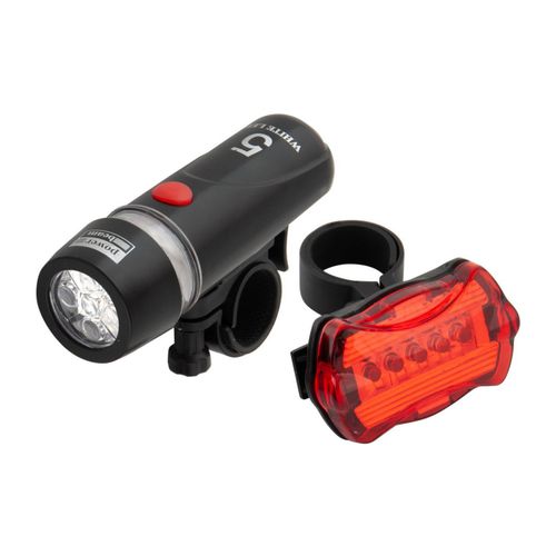 Svetlo set prednje led crnosilver i zadnji treptač cat sibe-sail