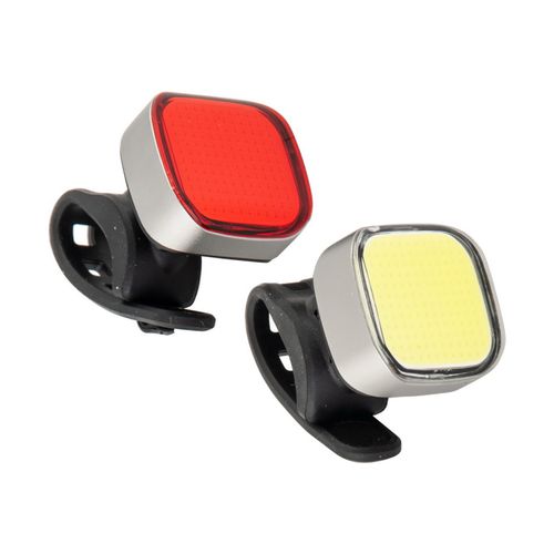 Lampa prednja i zadnja punjiva 140 chips led usb