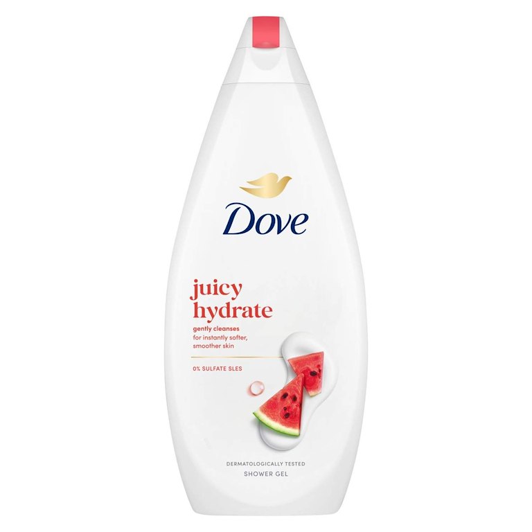 Dove gel tuš juicy hydrate 720ml dove