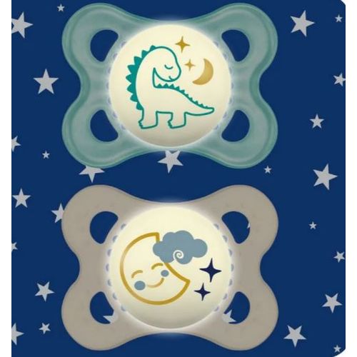 Mam Varalica Night Silikon 2-6M 2/1