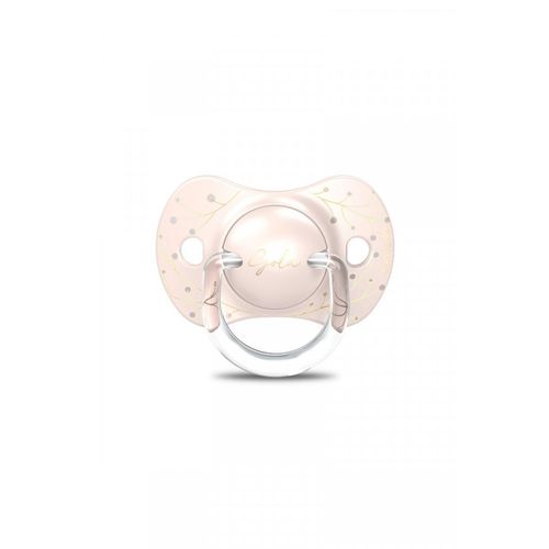 Suavinex Varalica Fiziološka Sil. 0/6M Premium Gold Roze