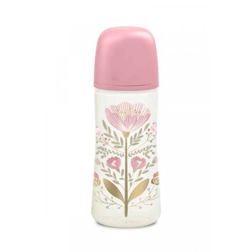 Suavinex Flašica 360Ml Brzi Protok Premium Gold Roze