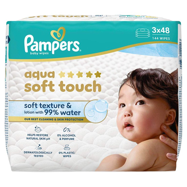 Pampers vl maramice aqua harmonie 3x48/1 pampers