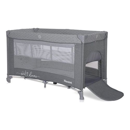 Lorelli Prenosivi Krevet Noemi 2 Nivoa Cool Grey Star 0M+
