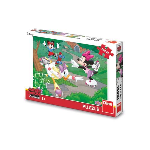 Dino Mini sportistkinja, puzzle set 100 XL delova