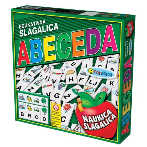 Puzzle edukativna slagalica Abeceda Pangraf #1-AB