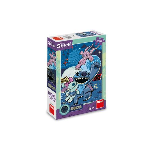 Dino Stitch puzzle set Neon XL 100 delova