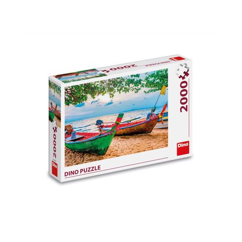 Dino ribarski čunovi, puzzle set 2000 delova