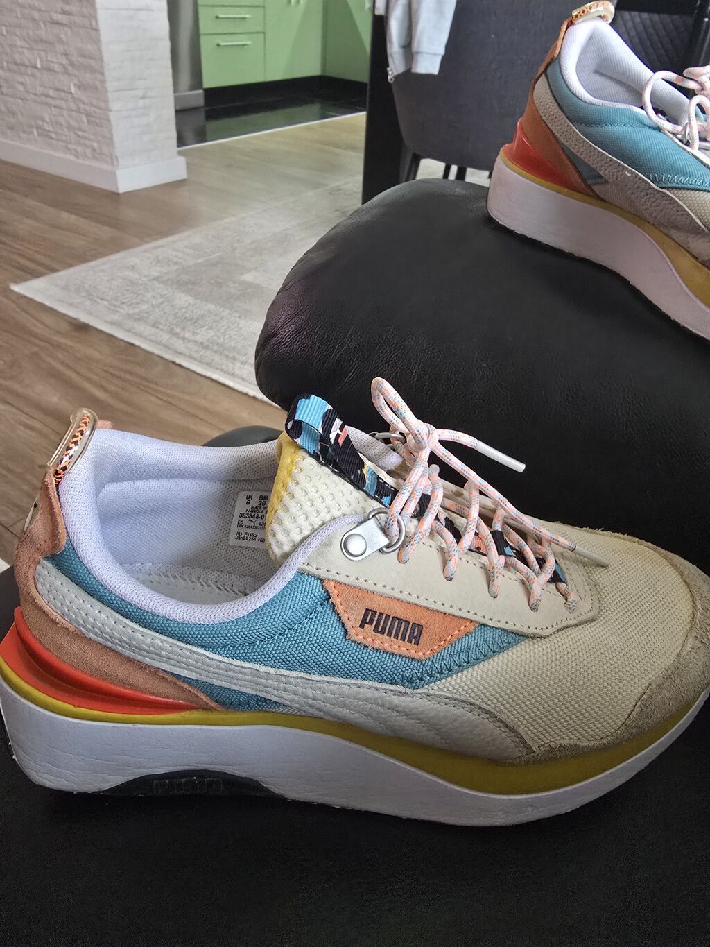 Puma patike 39 br,par puta nosene,bez ikakvih ostecenja– model