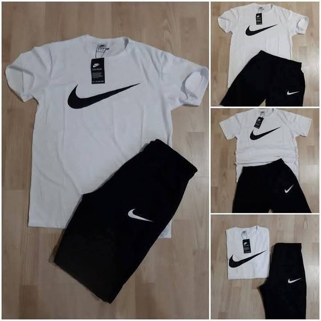 Komplet majica kratkih rukava i šorc brend NIKE I ADIDAS . - Veliki