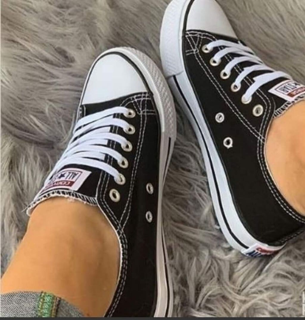 All star Converse crne starke NOVO Novo Brojevi 36 do 46 fb Moja