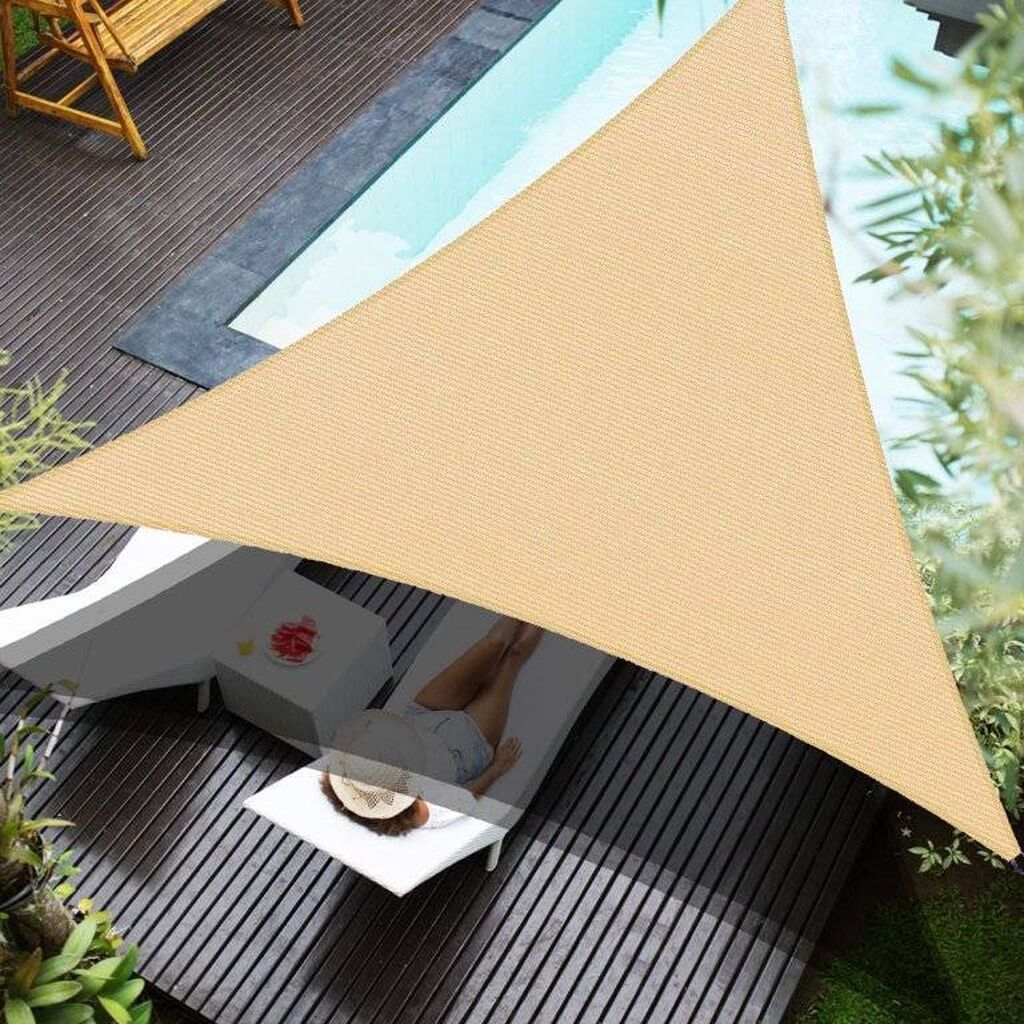 Ibiza tende za dvorišta i terase, 3 x 3 x 3m u bež boji. Odlična stvar