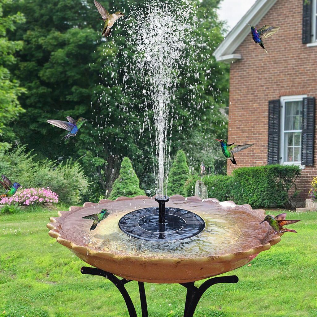 Solarna Fontana Precnika 16 cm NOVA Bastenska Pumpa za Vodu za SAMO
