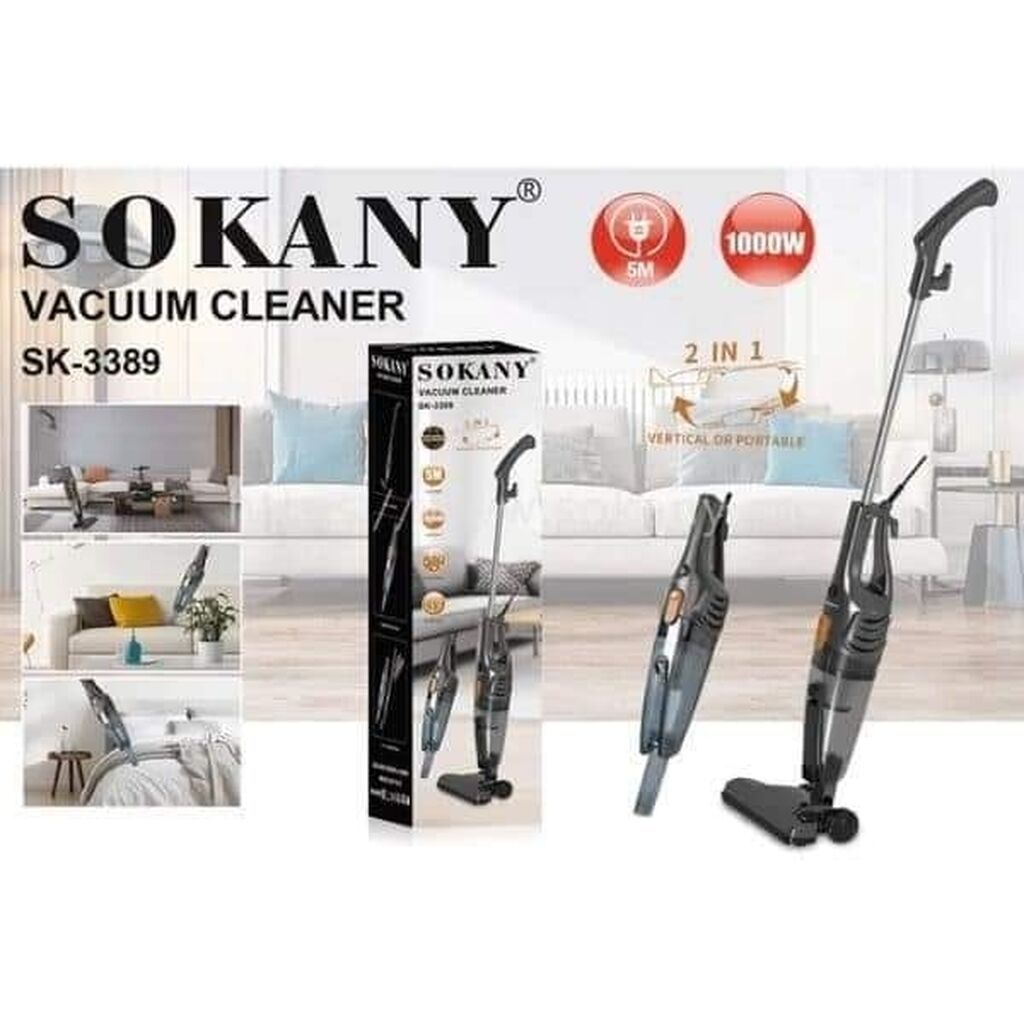 Mini rucni usisivac 2 u 1 Sokany RSD Glavna stvar ovog usisivaca je