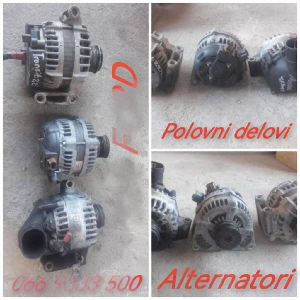 1.4 TDCI ALTERNATOR ZA FORD C-MAX, FIESTA, FOCUS . OD 2002. DO 2007