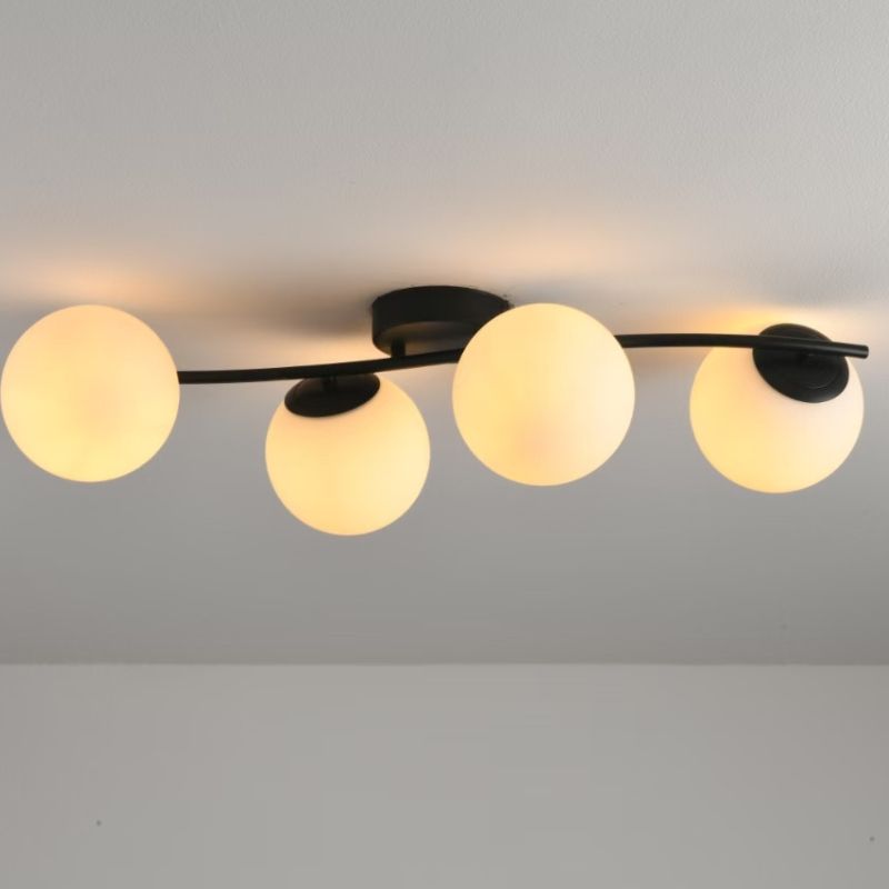 MEGGA, APEX PLAFONSKA L. 4L E27 BK, 014337
