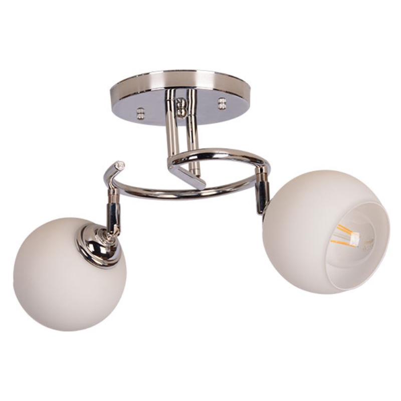 MEGGA, PLAFONSKA L CH MOKKA 2 E27, 009910