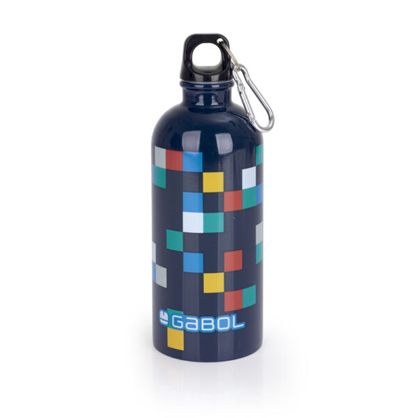 Aluminijumska boca za vodu sa zakačkom 7×21 cm 600ml Cubic