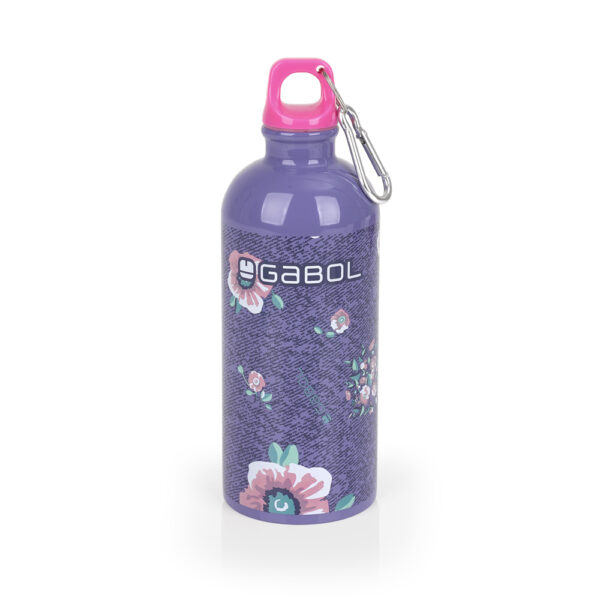Aluminijumska boca za vodu sa zakačkom 7×21 cm 600ml Lily