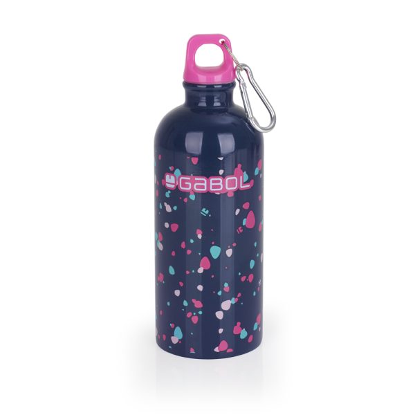 Aluminijumska boca za vodu sa zakačkom 7×21 cm 600ml Party
