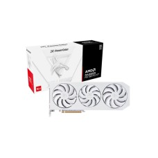 POWER COLOR Hellhound Spectral White AMD Radeon™ RX 9070 XT 16GB GDDR6 RX9070XT 16G-L/OC/WHITE