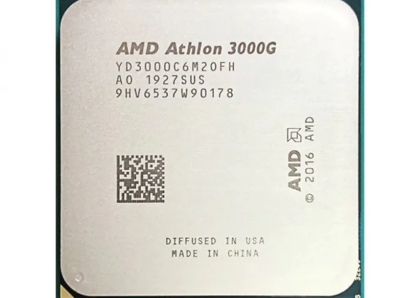 CPU AM4 AMD Athlon 3000G 2C/4T 3.5GHz, 5MB, YD3000C6M2OFH