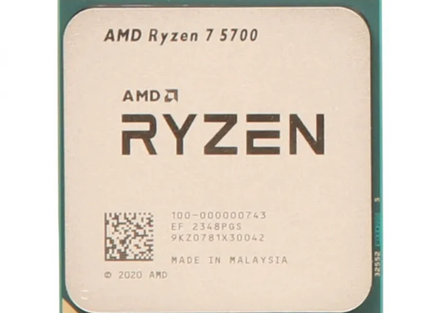 CPU AM4 AMD Ryzen 7 5700 8C/16T, 3.70-4.60GHz 100-000000743 Tray